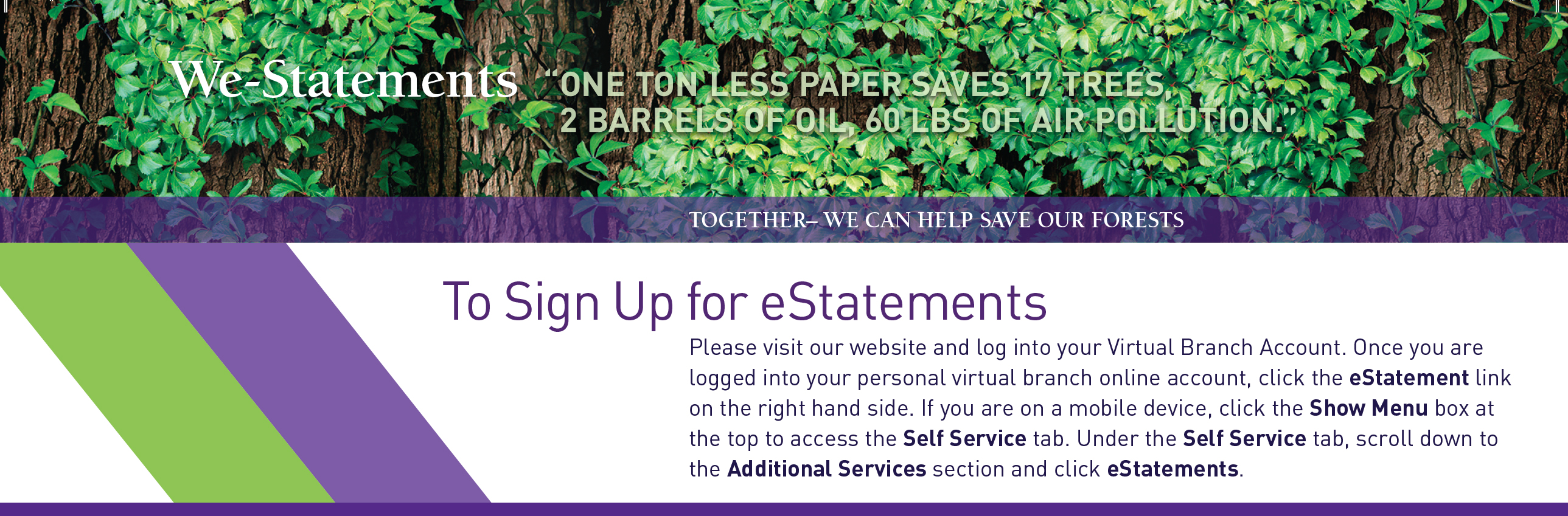 eStatements :: Partnership Financial Credit Union