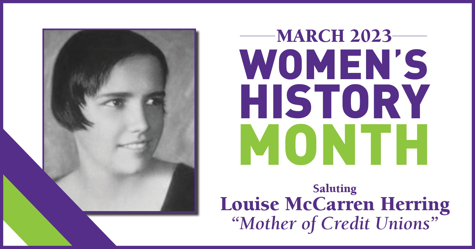 Women’s History Month :: Partnership Financial Credit Union