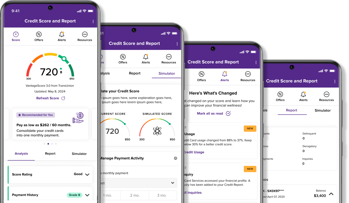 Credit Score from SavvyMoney :: Partnership Financial Credit Union